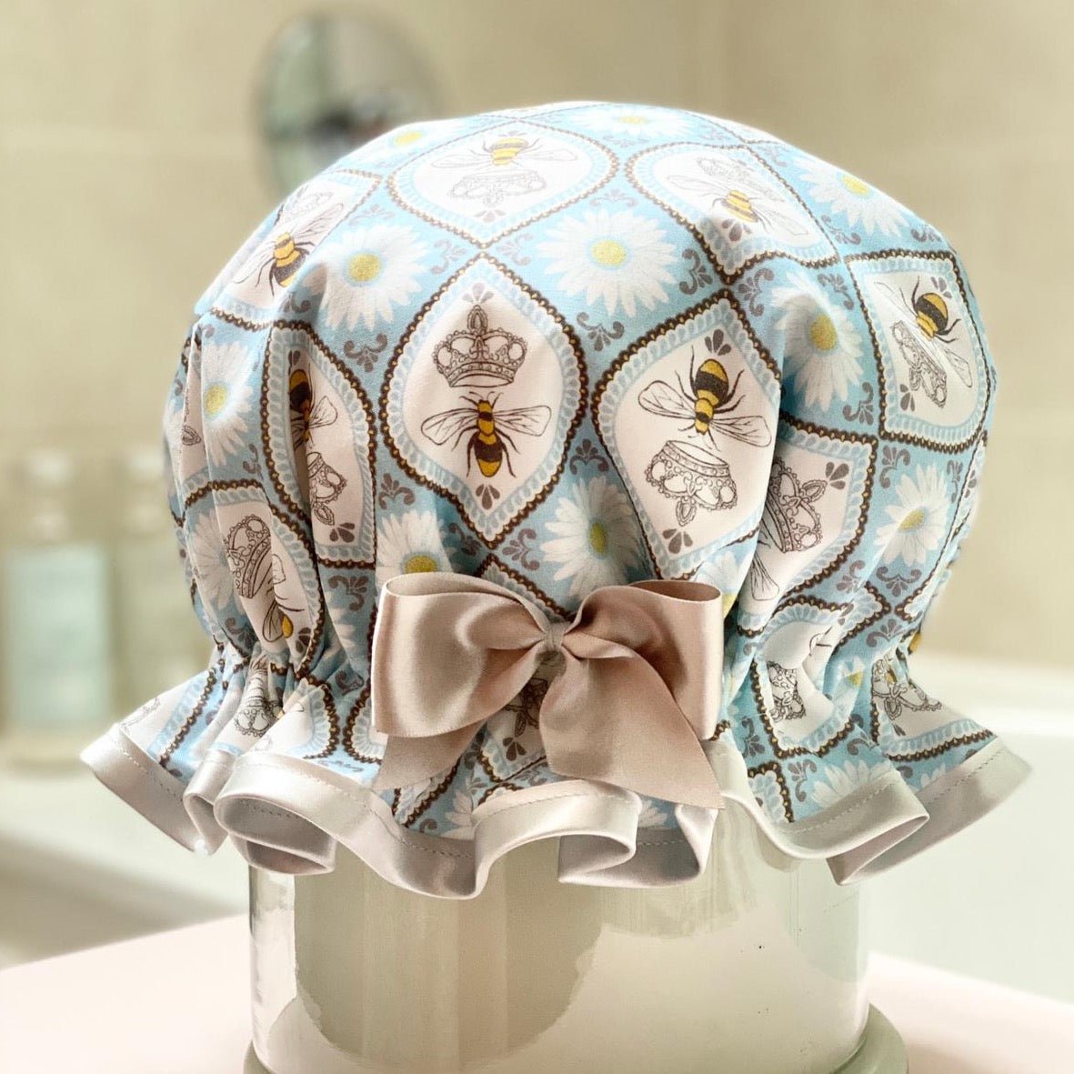 Introducing the Shower Goddess: Luxury Shower Caps That Elevate Your ...
