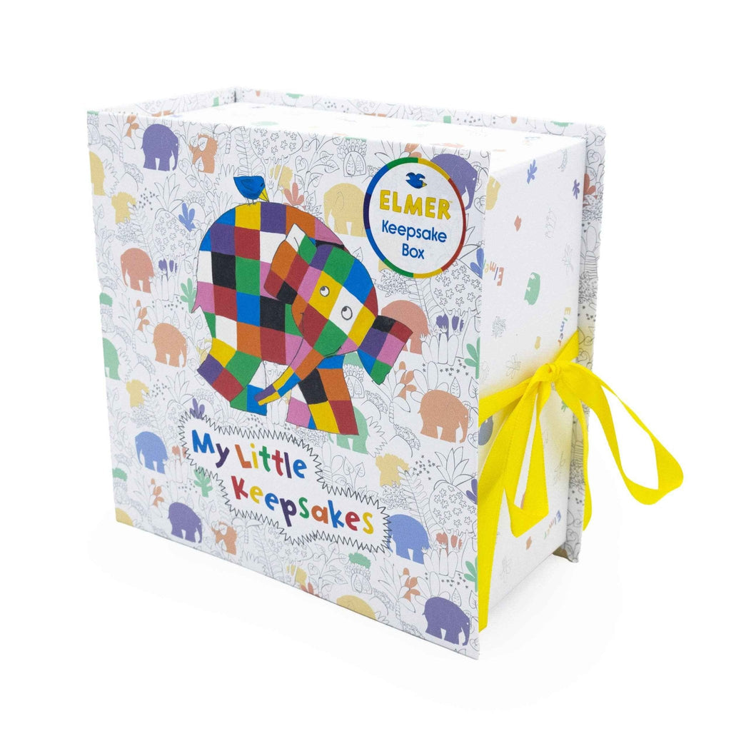 Elmer the Elephant Baby Keepsake Box | New Baby Gift | Pangolins