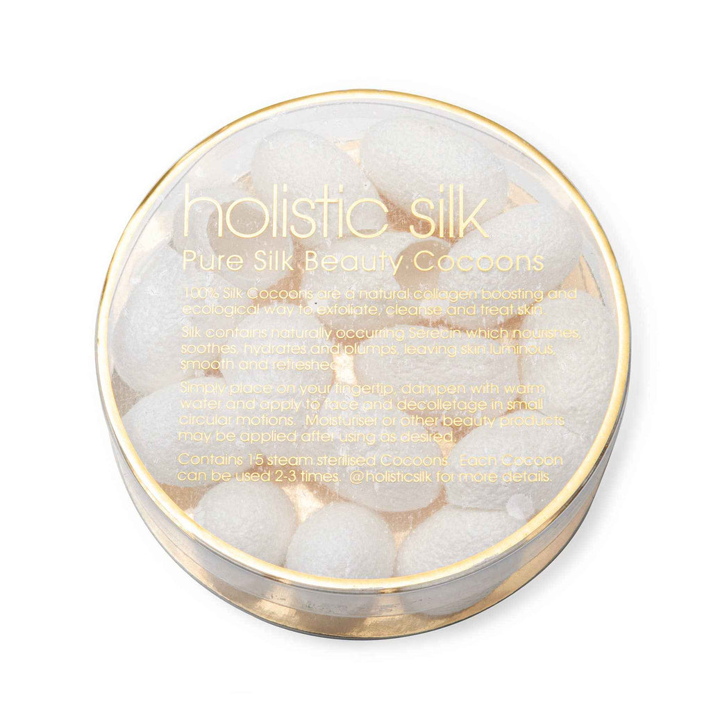 Silk Beauty Cocoons Gift | Natural Face Exfoliant | Pangolins